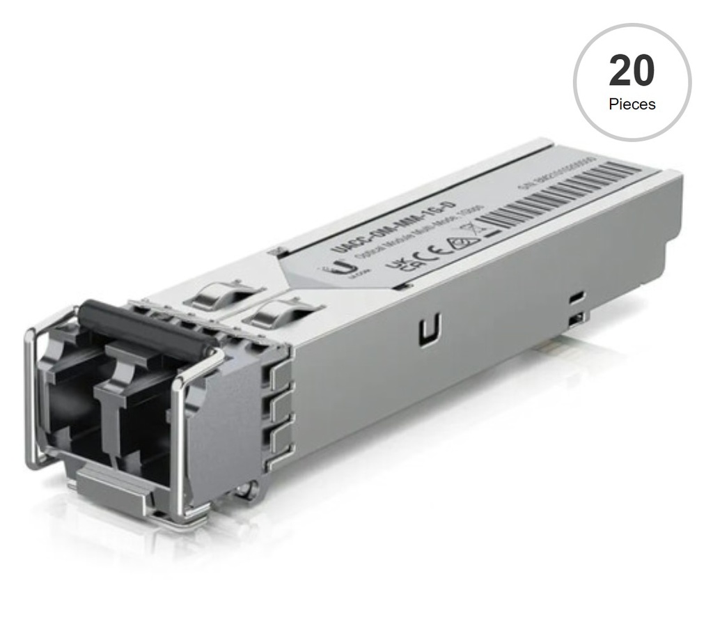 Ubiquiti UACC-OM-MM-1G-D-20 Unifi U Fiber, Multi-Mode Module, 1G, 20 ...