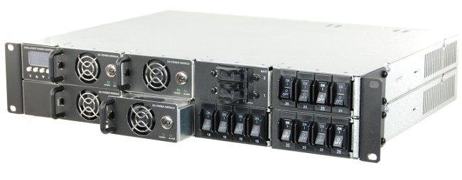 ICT Power ICT-2U4P Intelligent 2U High Power Shelf with Dual-Breaker ...